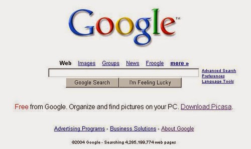 Google a través del tiempo ~ Aplicaciones ...---Chey---...